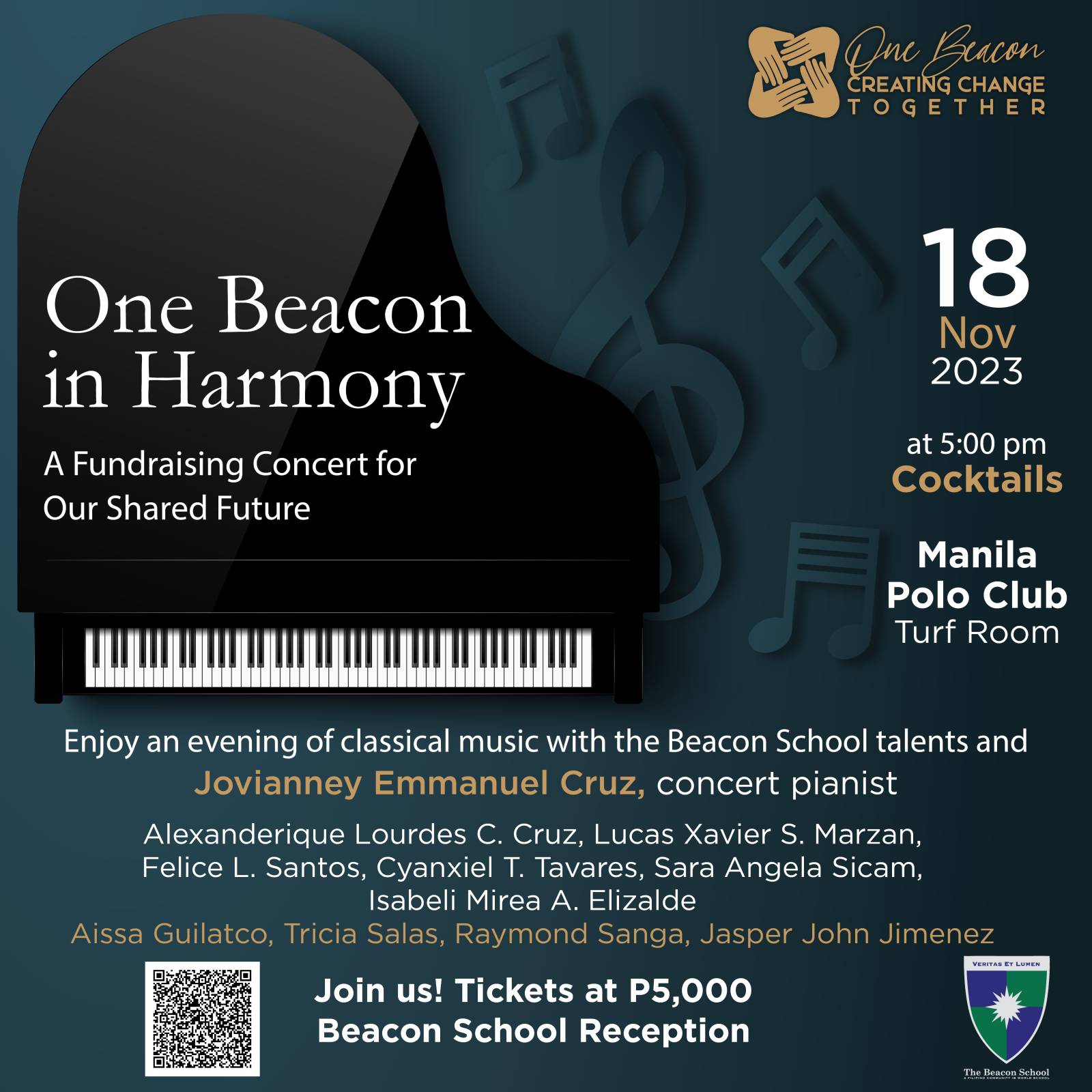 One Beacon in Harmony: A Fundraising Concert
